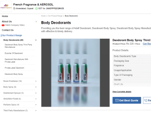 Top 10 Deodorant Manufacturers - Empowering your brand with our top OEM ...