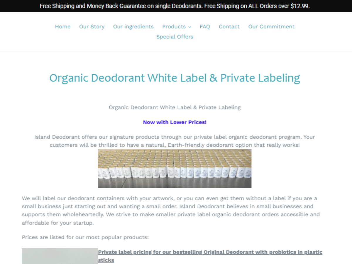Top 10 Deodorant Manufacturers - Empowering your brand with our top OEM ...