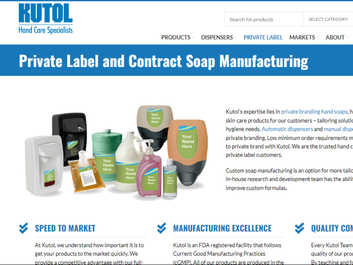 Top 10 Hand Wash Manufacturers - Empowering your brand with our top OEM ...