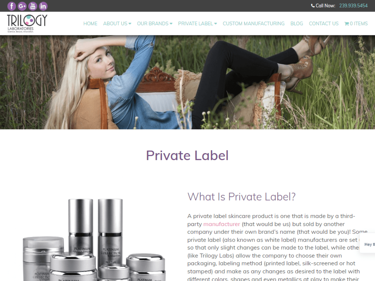 Top 10 Private Label Skin Care Manufacturers Empowering Your Brand