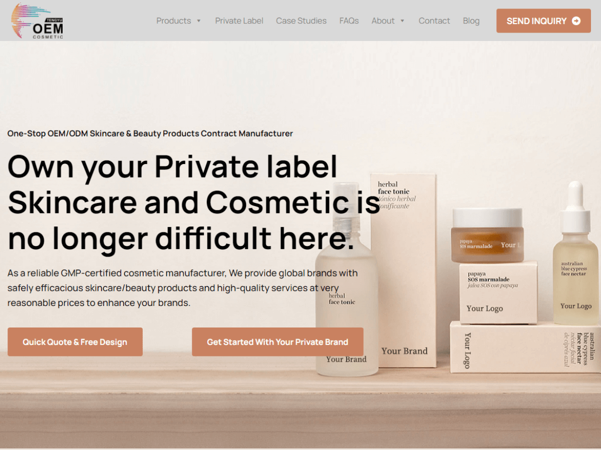 Top 10 Private Label Skin Care African American Manufacturers - Empowering your brand with our ...