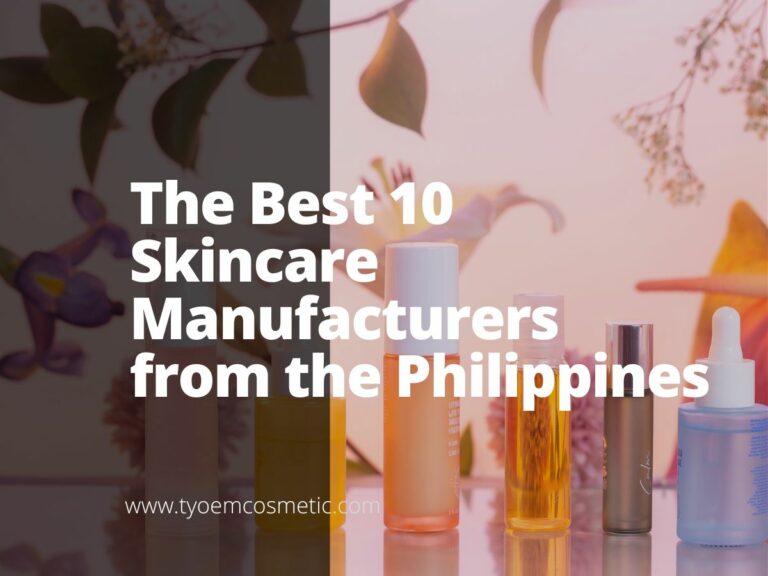 The Best 10 Skincare Manufacturers from the Philippines - Empowering your brand with our top OEM ...