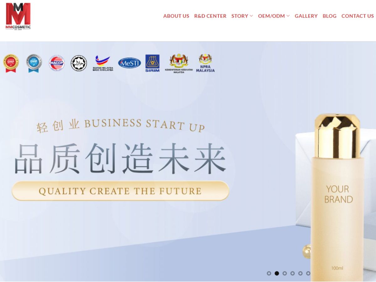 Top 7 Skin Care OEM Manufacturers In Malaysia - Empowering your brand ...
